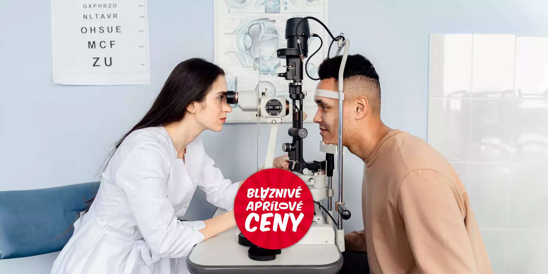 Kompletné vyšetrenie zraku v očnej optike DUOS na Dunajskej so zľavou ...